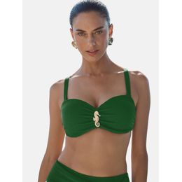 Love & Roses Bikinitop Damen Gr&ouml;&szlig;e 85 gr&uuml;n