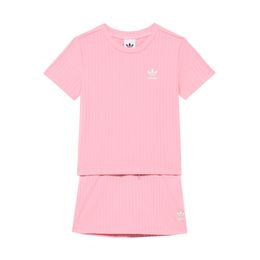adidas originals Set M&auml;dchen Gr&ouml;&szlig;e 122 rosa / wei&szlig;