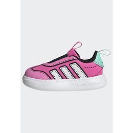 adidas Sportswear Sneaker M&auml;dchen Gr&ouml;&szlig;e 26 t&uuml;rkis / pink / wei&szlig;
