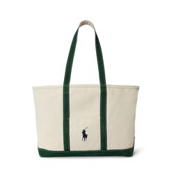 Polo Ralph Lauren Shopper Damen Gr&ouml;&szlig;e One Size creme / dunkelgr&uuml;n