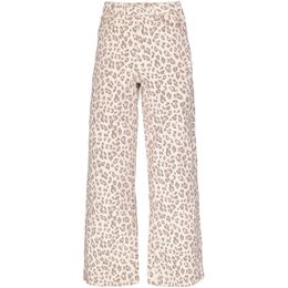 Garcia Hose M&auml;dchen Gr&ouml;&szlig;e 134 beige / braun / rosa