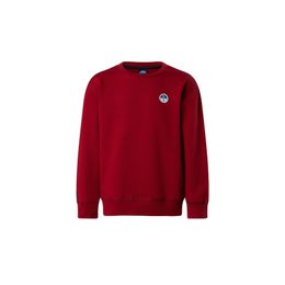 North Sails Sweatshirt Jungen Gr&ouml;&szlig;e 122/128 dunkelrot