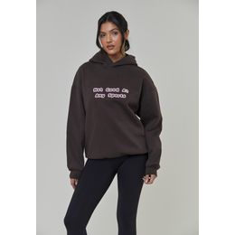 South Beach Sweatshirt Damen Gr&ouml;&szlig;e XS dunkelbraun / rosa