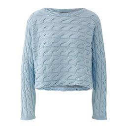 Oui Sweater 'SIRAH' female Blue size 46