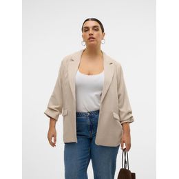 Vero Moda Curve Blazer Damen Gr&ouml;&szlig;e 46 hellbeige