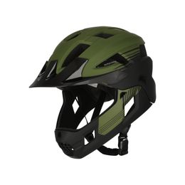 Crazy Safety Helm 'Tital' Jungen Gr&ouml;&szlig;e 54/58 gr&uuml;n
