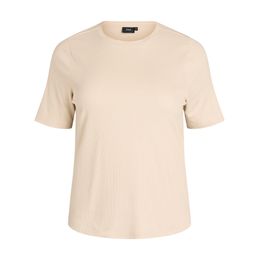 ZIZZI T-Shirt 'MMAYA' Damen Gr&ouml;&szlig;e 5XL/6XL beige