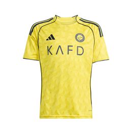 adidas Performance Funktionsshirt 'Al Nassr FC 25/26' Jungen Gr&ouml;&szlig;e 176 gelb / schwarz