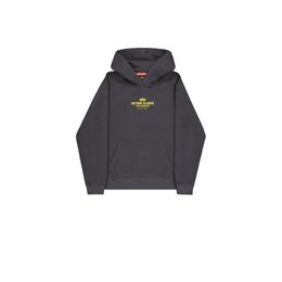 Alpha Industries Sweatshirt 'Return To Base' Herren Gr&ouml;&szlig;e M gelb / dunkelgrau