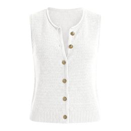 Imily Bela Knitted Vest female White size L