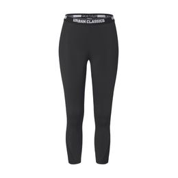 Urban Classics Leggings Damen Gr&ouml;&szlig;e XL schwarz / wei&szlig;