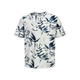 Jack & Jones Jack & Jones T-Shirt 'JJHonolulu' Herren Gr&ouml;&szlig;e S marine / wei&szlig;