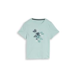 Tom Tailor T-Shirt Damen Gr&ouml;&szlig;e XXXL dunkelblau / jade / pastellgr&uuml;n / wei&szlig;