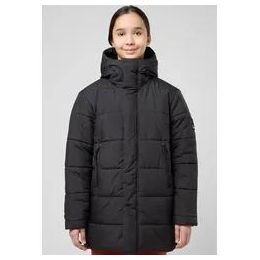 Softshelljacke Jack Wolfskin "TEEN INS LONG JACKET Y", Kinder, Gr. 176, schwarz (granite, schwarz), Hauptmaterial: 100% Polyester. F&uuml;llung: 100% Polyester (recycled), Jacken Softshelljacke