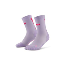 CEP Core Run Ultralight Mid Cut Socks Bekleidung Damen lila L