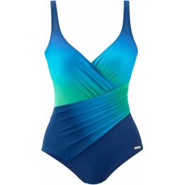 Lascana Damen Badeanzug, blau-t&uuml;rkis, Gr&ouml;&szlig;e 46C