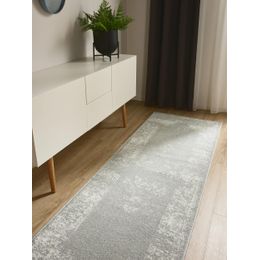 benuta Basic L&auml;ufer f&uuml;r Flur Sia Taupe 80x240 cm