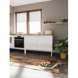 benuta Nest In- & Outdoor-L&auml;ufer Casa Multicolor 70x240 cm - Teppich f&uuml;r Balkon, Terrasse & Garten