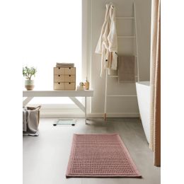 benuta Nest - Badteppich f&uuml;r Badezimmer - Badematte Jojo Lila 50x80 cm