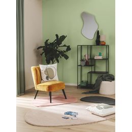 benuta Pop Kurzflor Teppich Nola Beige 60x90 cm - Moderner Kurzflor-Teppich f&uuml;r Wohnzimmer