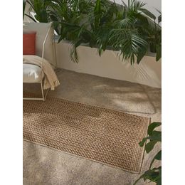 benuta Nest In- & Outdoor-L&auml;ufer Agra Multicolor/Beige 80x240 cm - Teppich f&uuml;r Balkon, Terrasse & Garten