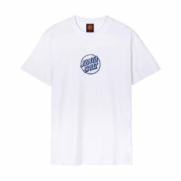 T-Shirt Santa Cruz "STAMPED OPUS FRONT T-SHIRT", Herren, Gr. M, wei&szlig;, Obermaterial: 100% Baumwolle, Shirts T-Shirt, f&uuml;r sportliche Aktivit&auml;ten, sportlicher Stil, f&uuml;r Sportmode