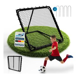 ArtSport Fu&szlig;ball Rebounder Power Pass - verstellbar, stabiler Rahmen, platzsparend verstauen