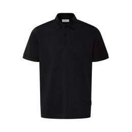 Poloshirt Casual Friday "Poloshirt CFSolheim", Herren, Gr. S, schwarz (schwarz beauty), Obermaterial: 100% Baumwolle CO., Shirts Poloshirt