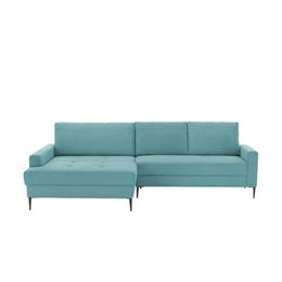 Smart Ecksofa Candice t&uuml;rkis/petrol Ma&szlig;e (cm): B: 280 H: 90 T: 173.0 Sofas > Sofas nach Material > Stoffsofas &raquo; Sofa DE