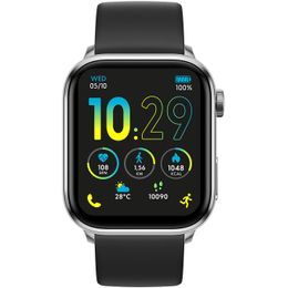 Ice Watch Smartwatch ICE-WATCH "ICE smart 3.0 - 1.78 AMOLED - GPS", schwarz (schwarz, schwarz), Smartwatches, Smartwatch, Armbanduhr,Damenuhr,Herrenuhr,Silikonarmband,Bluetooth,digital