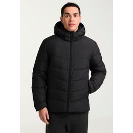 Daunenjacke Jack Wolfskin "COLONIUS JKT M", Herren, Gr. XL (54/56), schwarz, Obermaterial: 100% Polyester. F&uuml;llung: 90% Entendaune, 10% sonstige Fasern, Jacken Daunenjacke