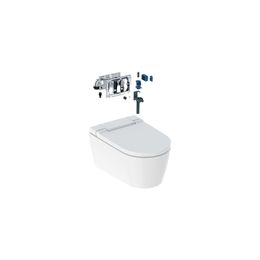 Geberit WC-Komplettanlage AquaClean Sela mit Wand-WC, wei&szlig; KeraTect (146226011)