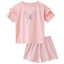 Topolino M&auml;dchen Shorty mit Schmetterlings-Print