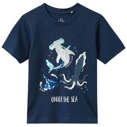 Topolino Jungen T-Shirt mit Wendepailletten