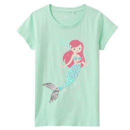 Yigga M&auml;dchen T-Shirt mit Wendepailletten