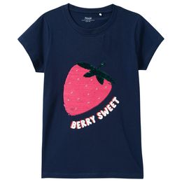 Yigga M&auml;dchen T-Shirt mit Wendepailletten