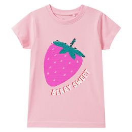 Topolino M&auml;dchen T-Shirt mit Wendepailletten