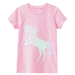 Topolino M&auml;dchen T-Shirt mit Wendepailletten