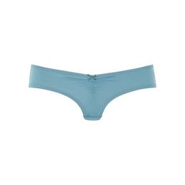 Lascana Brasilslip mehrfarbig Gr. 48/50 f&uuml;r Damen. Mit Spitze, Schleife. K&ouml;rpernah