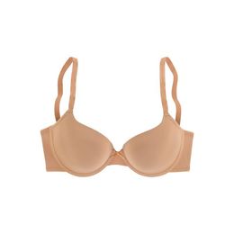 Lascana Schalen-BH 'Ela - perfect basic' maigr&uuml;n Gr. 90A. Mit Schleife. Mit B&uuml;gel