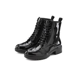 Lascana Schn&uuml;rboots mehrfarbig Gr. 38 f&uuml;r Damen. Nachhaltig.