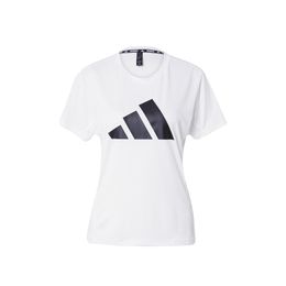 adidas Performance Funktionsshirt 'Run It' Damen Gr&ouml;&szlig;e M schwarz / wei&szlig;