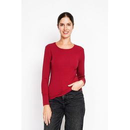 ASSUILI Longsleeve in Rot - 66% | Gr&ouml;&szlig;e 36 | Damen-tops