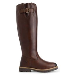 TRAVELIN' Leder-Stiefel "Dannemare" in Braun - 58% | Gr&ouml;&szlig;e 40 | Damen-stiefel