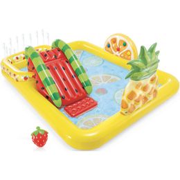 Intex Spielpool, Gelb, Gr&uuml;n, Orange, Rot, Kunststoff, Obst, 244x91x191 cm, Freizeit, Pools und Wasserspa&szlig;, Planschbecken