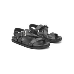 Inselhauptstadt Sandalen in Schwarz - 58% | Gr&ouml;&szlig;e 40 | Damen-sandalen