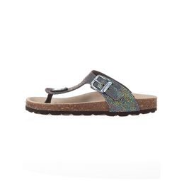 BIO PING&Uuml;IN Zehentrenner in Schwarz/ Bunt - 61% | Gr&ouml;&szlig;e 35 | Kindersandalen