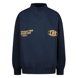 Vingino Sweatshirt "Nigent" in Dunkelblau - 69% | Gr&ouml;&szlig;e 128 | Kinder-sweatshirts-jacken