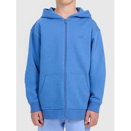 4F Sweatjacke in Blau - 20% | Gr&ouml;&szlig;e 140 | Kinder-sweatshirts-jacken