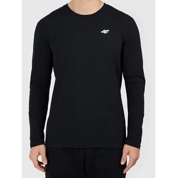 4F Longsleeve in Schwarz - 35% | Gr&ouml;&szlig;e M | Herrenshirts